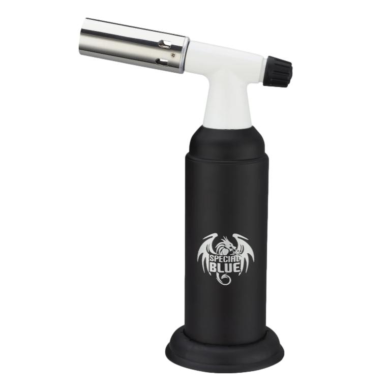 Special Blue Monster Pro Butane Torch With Tin Case | High Mountain Imports